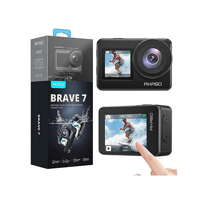 AKASO V50X Native 4K30fps WiFi Action Camera Price in Bangladesh (BD ...