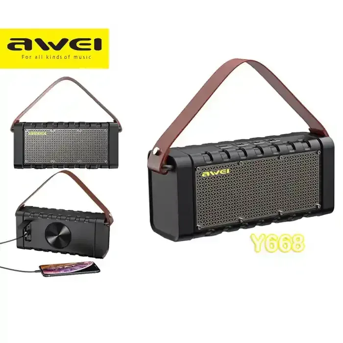 Awei Y668 Bluetooth Speaker Price in Bangladesh (BD) | Alflip
