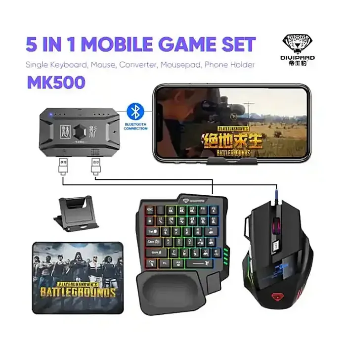 5 in 1 Mobile Gaming Combo Pack Price in Bangladesh (BD) | Alflip